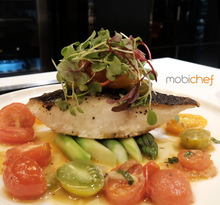 Chef Marco's Recipe: Pan Seared Cod Fillet with White Wine Tomato Herb ...
